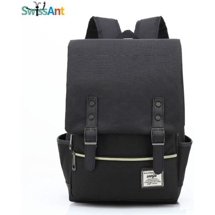 SWISSANT® Sac à Dos Cartable Sac d’Ordinateur PC Portable 15.6 Pouces ...