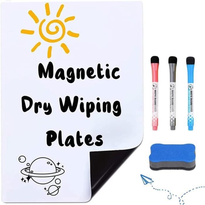 Tableau Blanc Magnétique Pour Frigo, A4 Tableau Magnétique Blanche ...