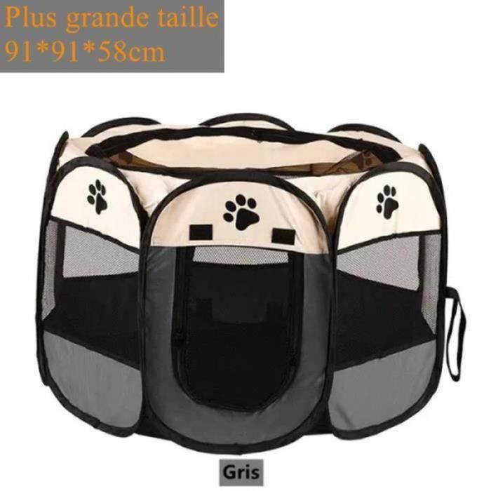 Style Parc Chien Parc à Chiot Enclos pour Chiens Chats Lapins Pliable ...