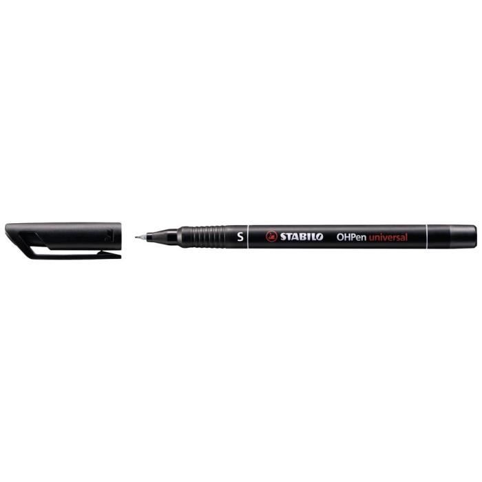 Feutre pour transparent - Stabilo - OHPen universal S 841 - Indélébile ...