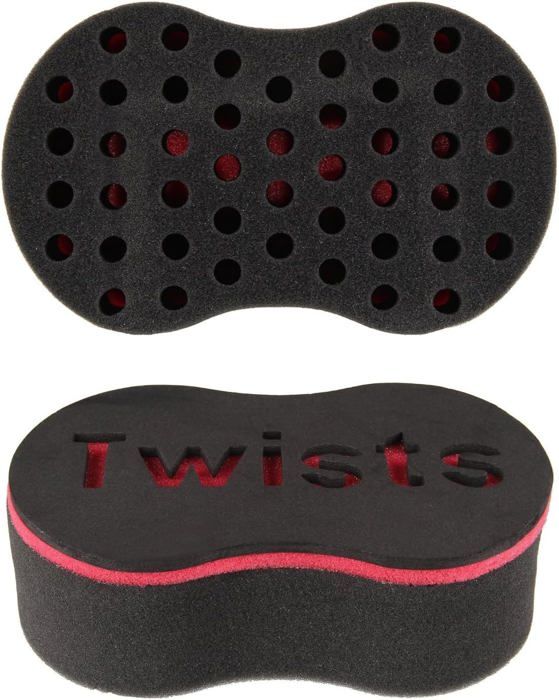 Eponge Afro Twist Cheveux Curl Brosse Bobines Frise Vague Mousse Brosse ...