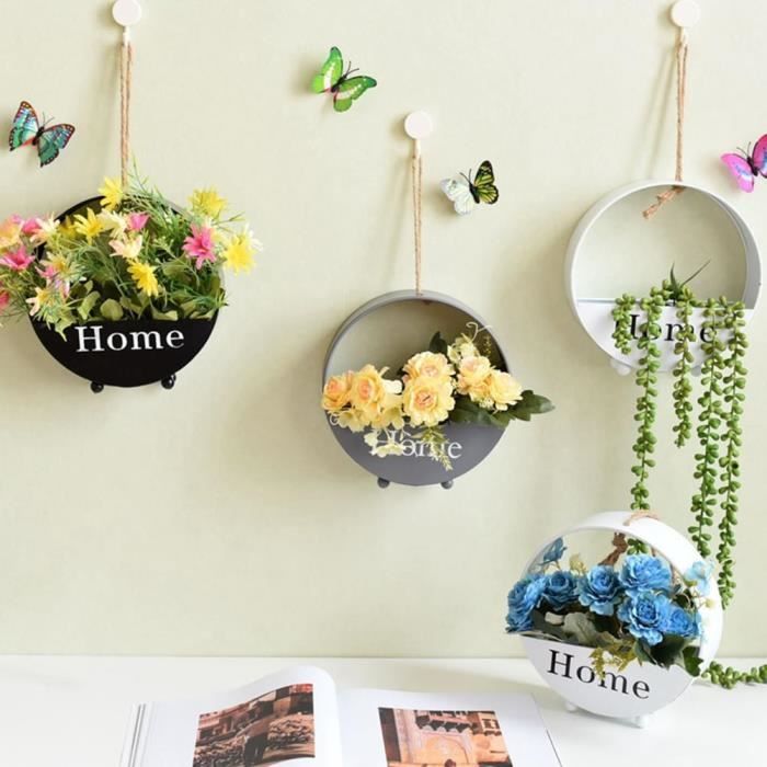 Pot de fleurs mural à suspendre - Pot de fleurs moderne - Pot de fleurs ...