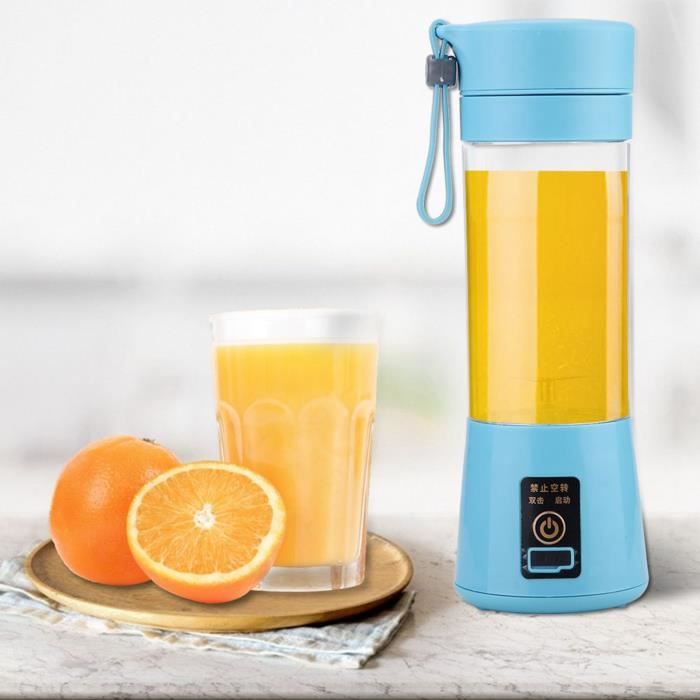 ESTINK Machine à jus Mélangeur de jus de fruits électrique Portable USB ...