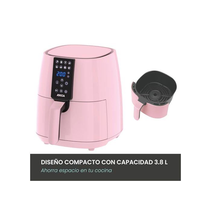 Friteuse sans huile 3,8 litres 1450W ecran tactile LED 8 programmes ...