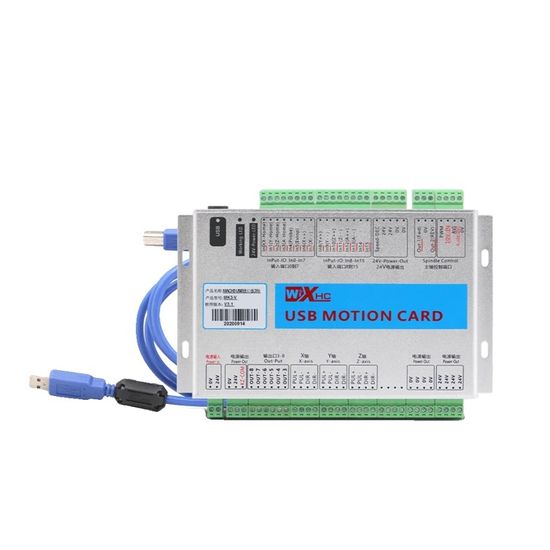 Carte de contrôle de mouvement CNC, 2000Khz, contrôleur USB Mach3, 3 ...