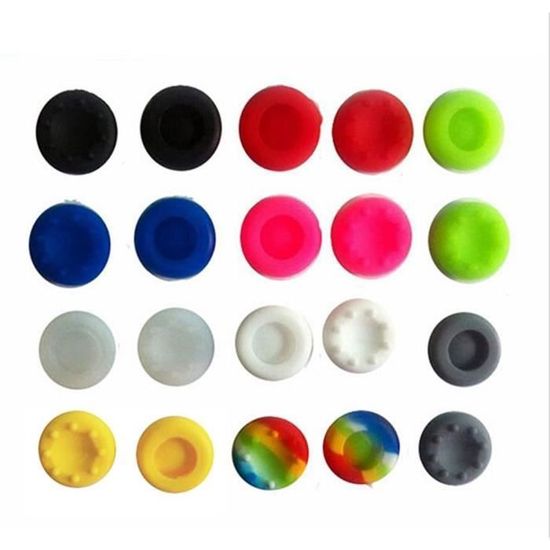 10 Paire Protection Silicone Bouton Housse Pour Joystick Manette PS4 ...