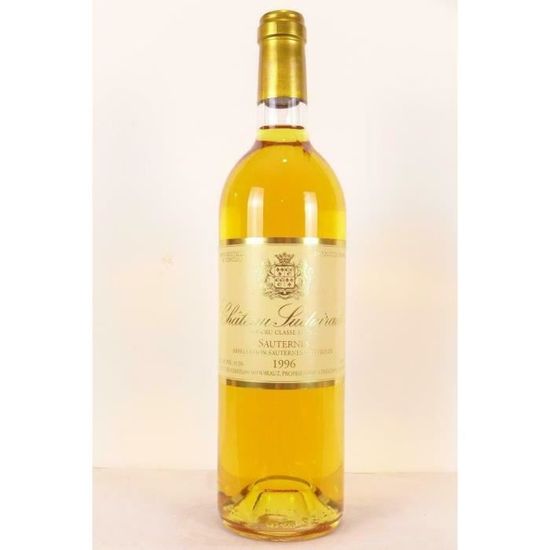 Sauternes château suduiraut grand cru classé liquoreux 1996 - bordeaux. - La cave Cdiscount