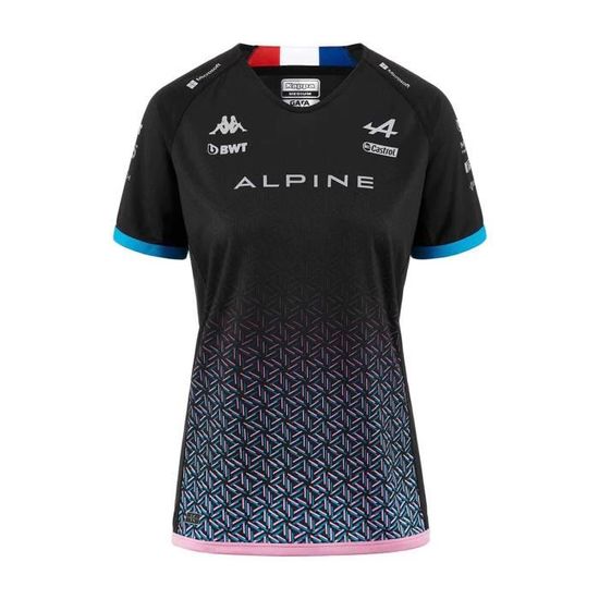 Maillot Femme Kappa Kombat BWT Alpine F1 Team Ocon 31 Edition Officiel ... Maillot Femme Kappa Kombat BWT Alpine F1 Team Ocon 31 Edition Officiel ...