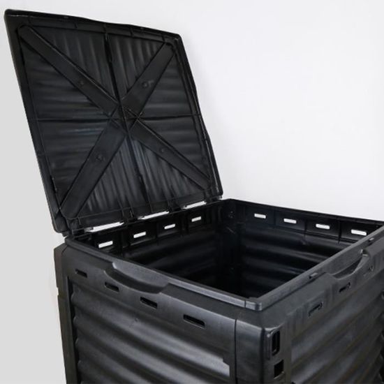VGEBY bac à composteur de jardin Bac à composter pour prévenir la ...