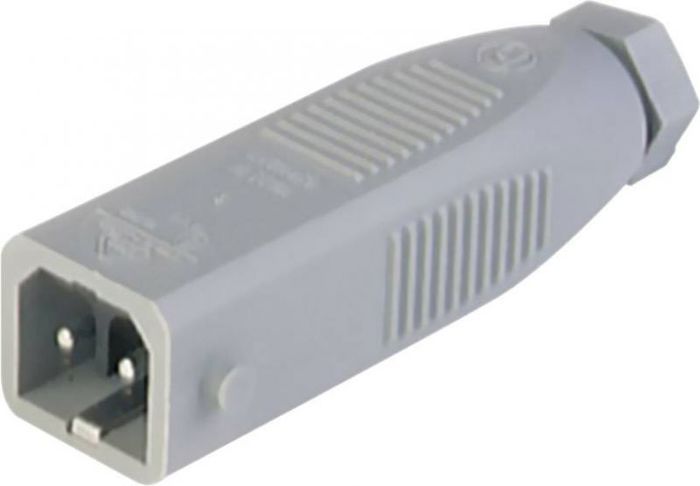 Hirschmann 932 038-106-1 Connecteur dalimentation STAS mâle, droit Nombre total de pôles: 2 + PE ...