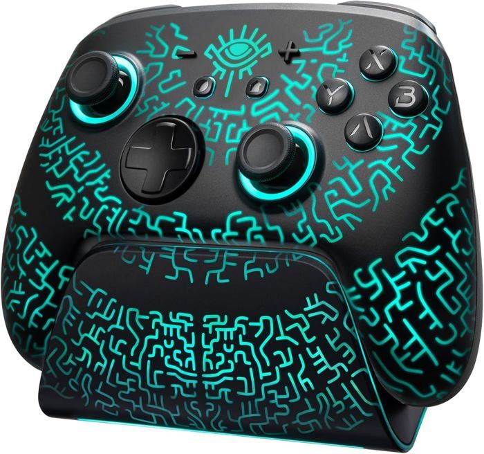 Manette Switch Avec Charge Station,Manette Pro Switch Sans Fil ...