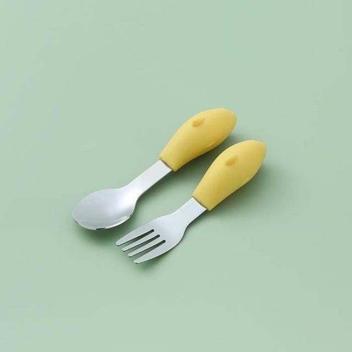 ASSIETTE - PLATEAU REPAS ASSIETTE - PLATEAU REPASYellow Spoon Fork ...