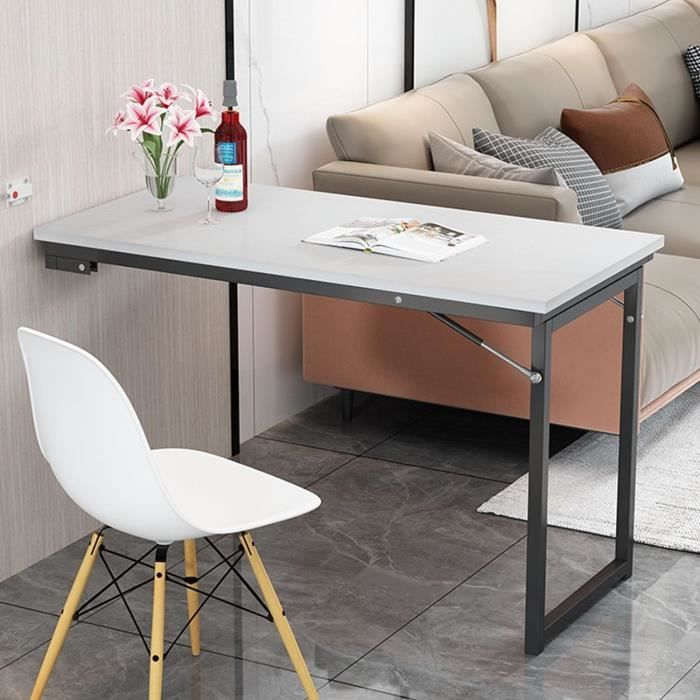Table pliante murale rabattable pour bureau ,Table à manger murale ...