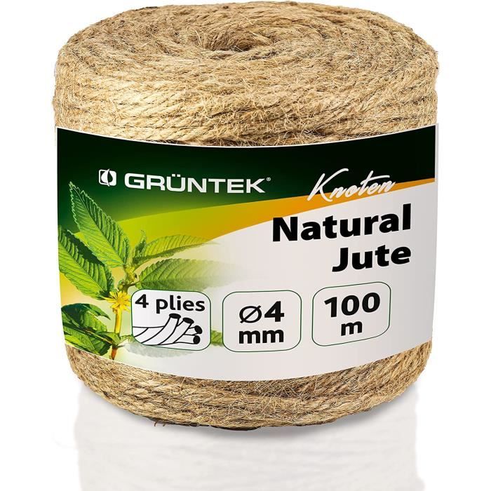 Corde Sisal Griffoir Chat Ficelle Jute 4 Mm Jardinage Déco. 1 Rouleaux ...