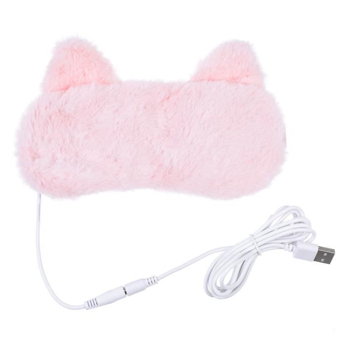 Rose - Masques pour les yeux Usb, Patch de compression chaude pour ...