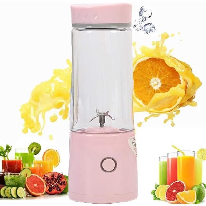 Mini Blender 2 En 1 Blender Smoothie Et Milk-Shake Mixeur Portable ...