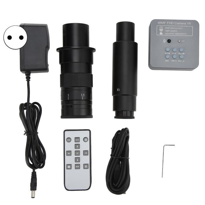 Cikonielf Microscope pour caméra USB Caméra pour microscope ...