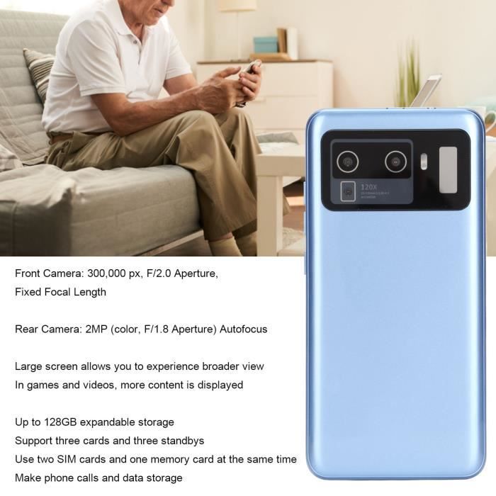 HEG Smartphone M12 UItra M12 Ultra 5,45 pou854 x 480 HD Smartphone RAM ...