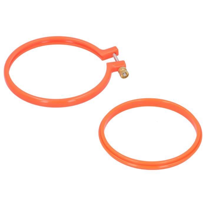 Cercle de broderie au point de croix en plastique Cercle de broderie au ...