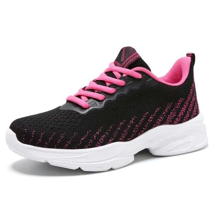Basket Femme Chaussures Sport Feminine Respirante Chaussure Baskets ...
