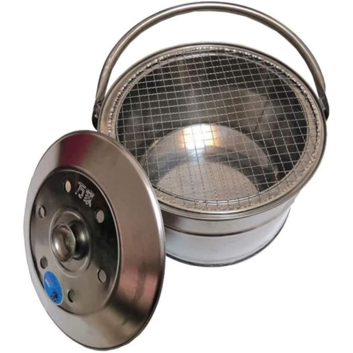 Mini brasero portable – Petit foyer – Acier inoxydable, extérieur avec ...