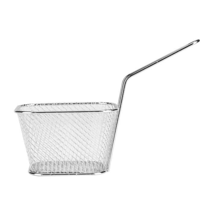 TMISHION paniers à friteuse à frites Petits paniers en métal doré pour ...