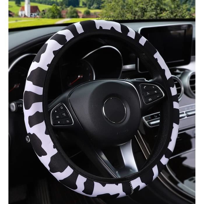 Couvre Volant De Voiture Avec Vache Motif Universelle Caches De Volant ...