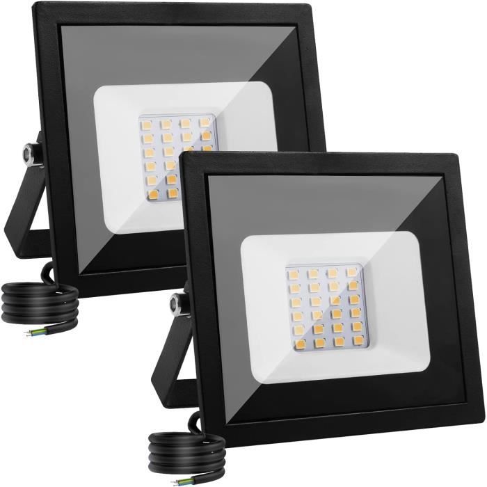 20W Projecteur Led 12V, Super Lumineux 2000Lm Spot Led Extérieur, 6500K ...