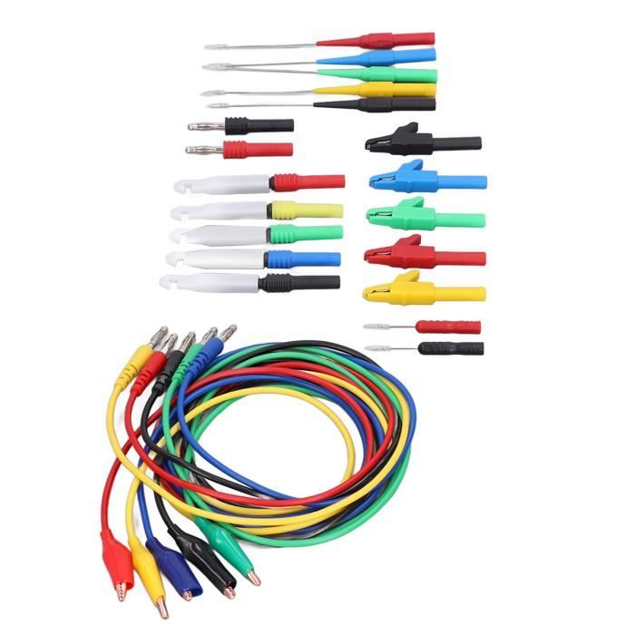 PAL Banana Plug Test Test Led Kit Bonne conductivité Lectures rapides ...