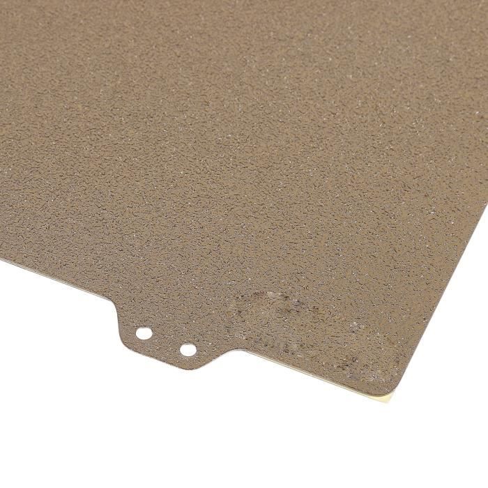 Keenso Tôle PEI Plaque d'acier à ressort en feuille PEI texturée lisse ...