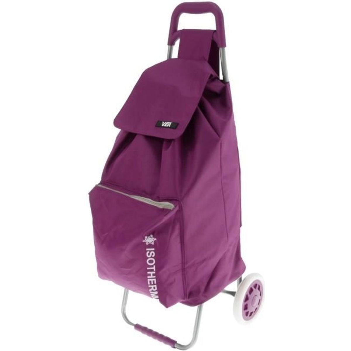 Caddie Chariot de courses VIDA CV605 2 Roues POCHE ISOTERME leger ...