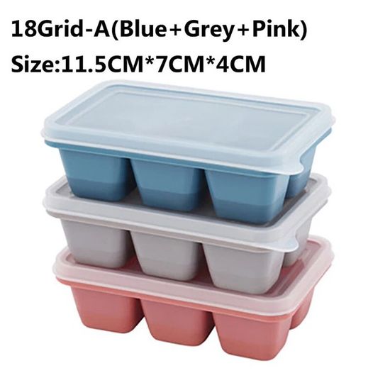 Mini bac à glace en Silicone,160 grilles,Cubes pliables,brise-glace ...