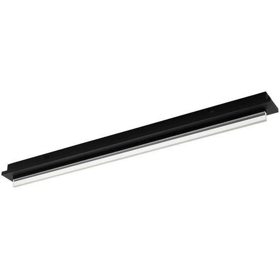 Eglo 98494 Plafonnier, Noir [Classe energetique F] - Cdiscount Maison