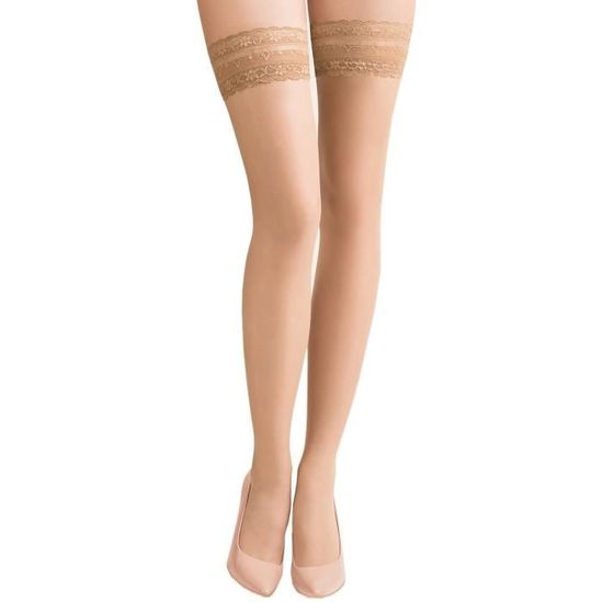 Bas Autofixant Fin Transparent Voile 8 deniers - Gabriella Chair ...