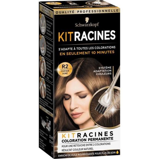 Kit Racine - Châtain Doré - Coloration - Schwarzkopf & Henkel - Sans ...