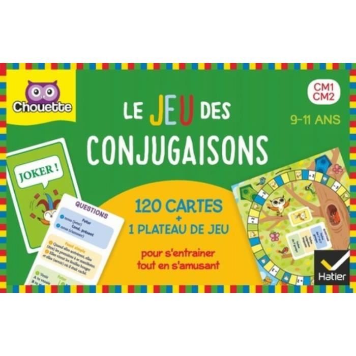 Le jeu des conjugaisons CM1-CM2 - Cdiscount Librairie