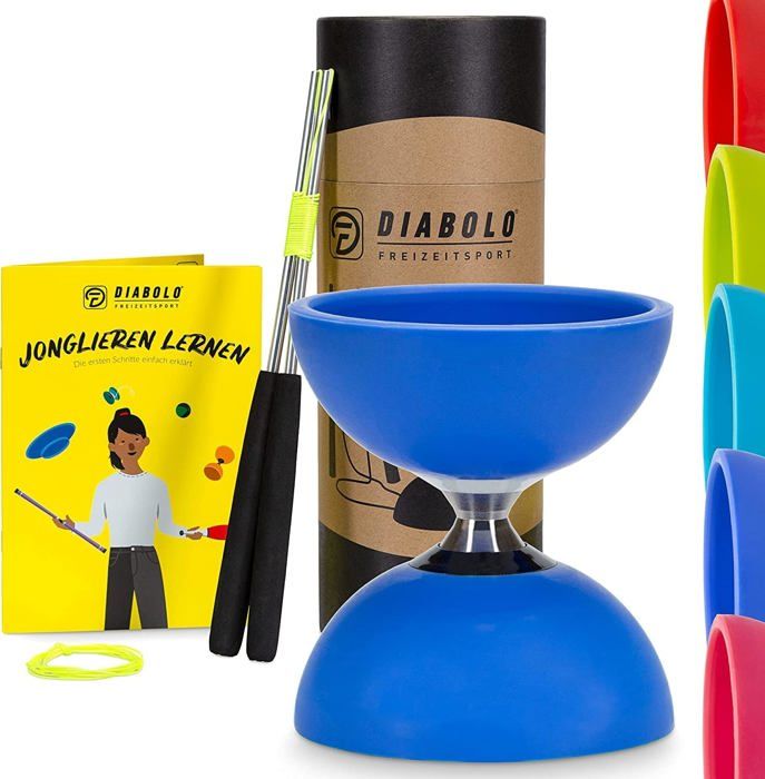Diabolo Freizeitsport - Diabolo Set de Jonglage Pro -Roulement à Billes ...