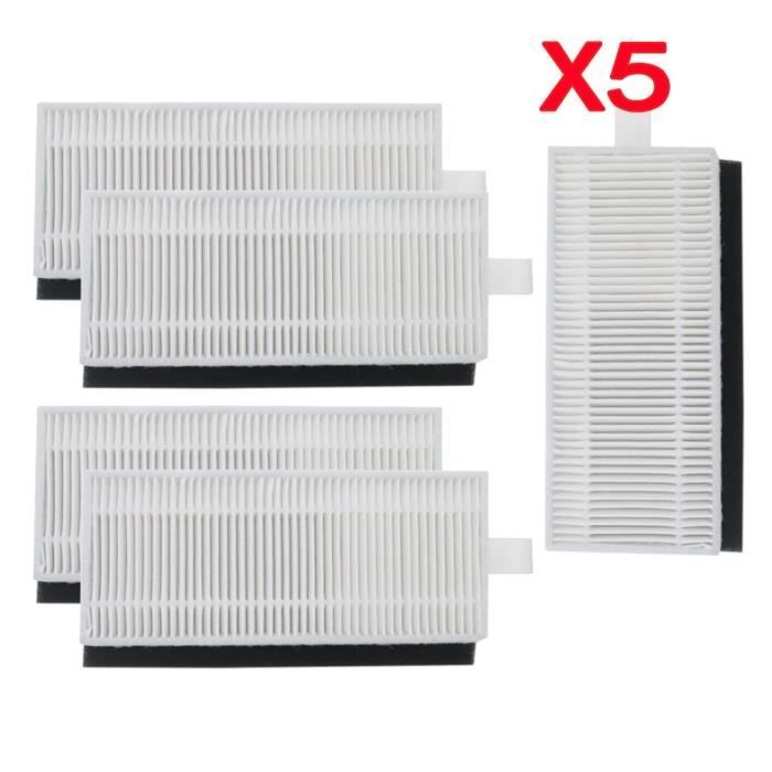 Filtre 5pcs - Filtre Hepa pour aspirateur robot Cecotec Conga 1790 ...