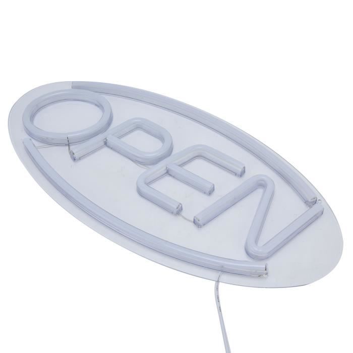 Akozon néons à LED Lumières au néon ouvertes rouges et bleues ...