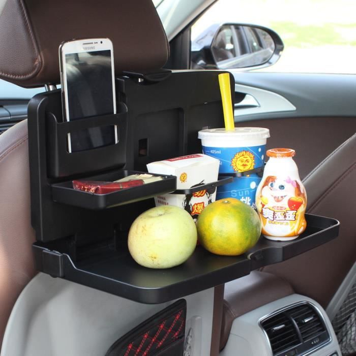 Ecent Plateau de Voiture Table à Manger pliant Support de boisson ...