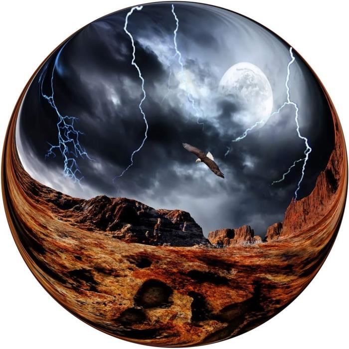 Puzzle Rond,1000 Pièces Puzzle Rond,Puzzle Circulaire,Puzzle Rond Pour ...