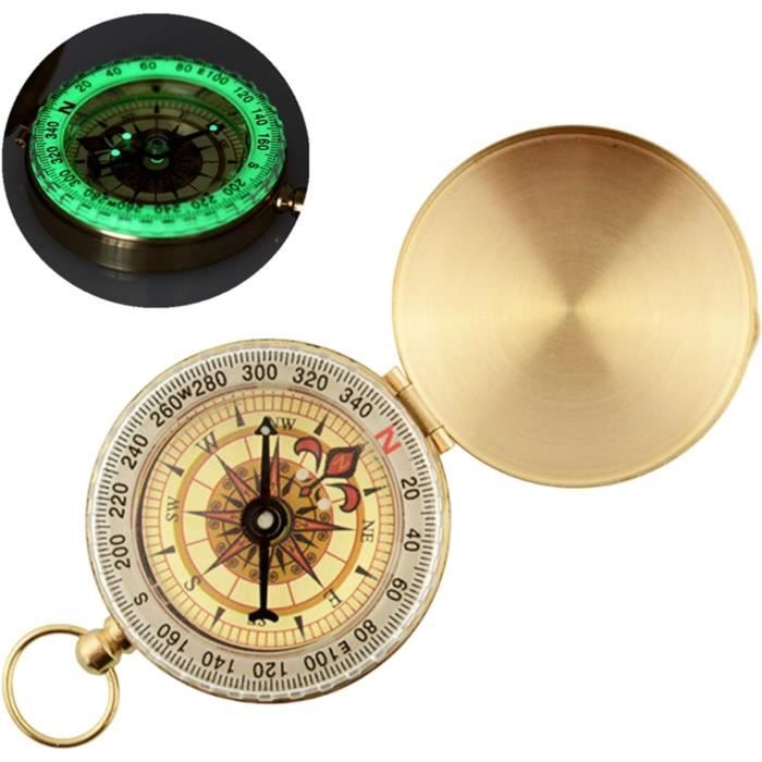 Boussole Vintage En Laiton Boussole Randonnée Boussole Survie Boussole ...