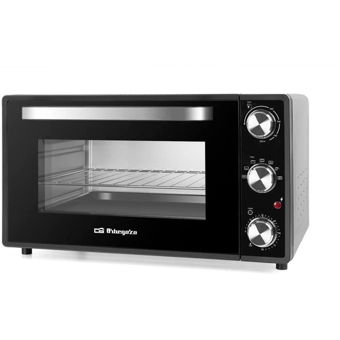 Four de table - ORBEGOZO - 38L - 2000W - Convection - Noir et inox - Cdiscount Electroménager