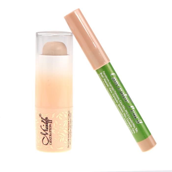 Set Crayon correcteur de maquillage base et bâton cachent le tache ...