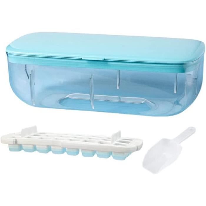 Ice Cube Maker 2-In-1 Cubic Container Making Mold Accessoires Réfrigérateur[u1267] - Cdiscount ...