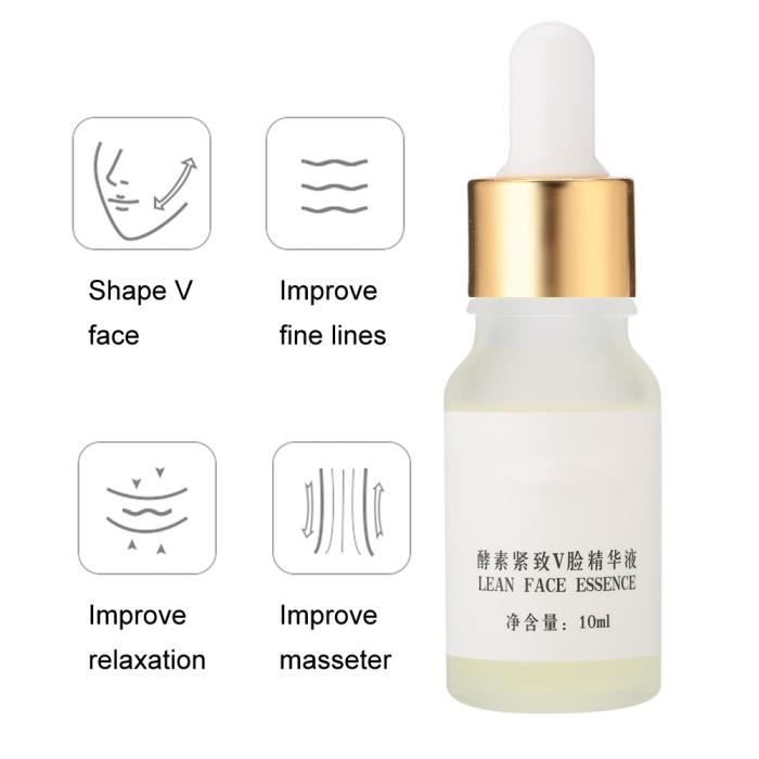 LES Huile essentielle Visage Minceur V Visage Shaping Raffermissant Lifting Sérum Peau Soins Du ...
