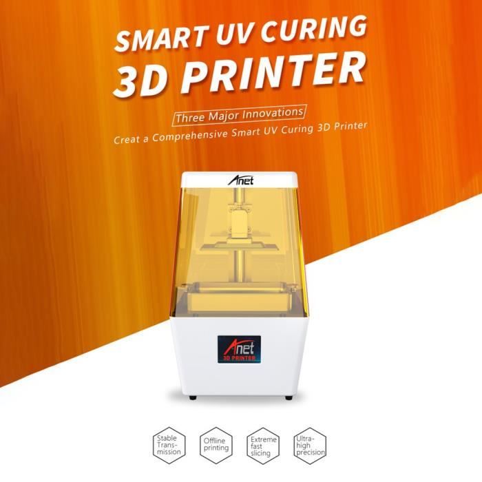 Imprimante 3D LCD UV à Photopolymérisation Mars avec écran Couleur ...