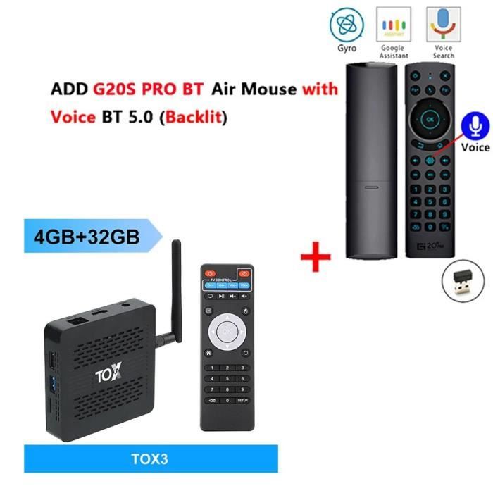 Décodeur TV Android - RNCYN - UGOOS - 4 Go RAM - 32 Go Stockage - 4K ...