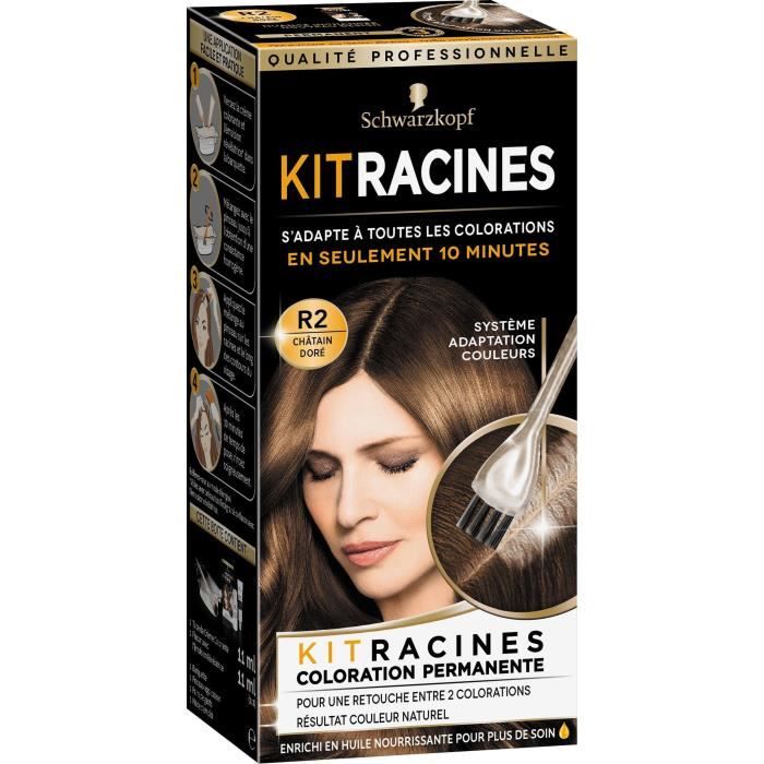 Kit Racine - Châtain Doré - Coloration - Schwarzkopf & Henkel - Sans ...