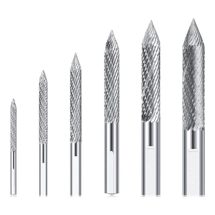 TréPan de Pneu Multi-Tailles RéParation de Pneus Carbide Burr Foret ...